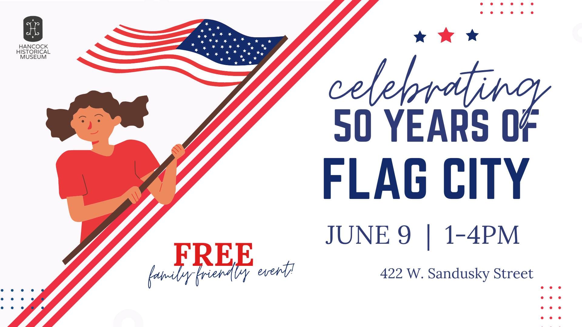 Hancock Historical Museum Celebrating 50 Years of Flag City USA - 95.3 ...