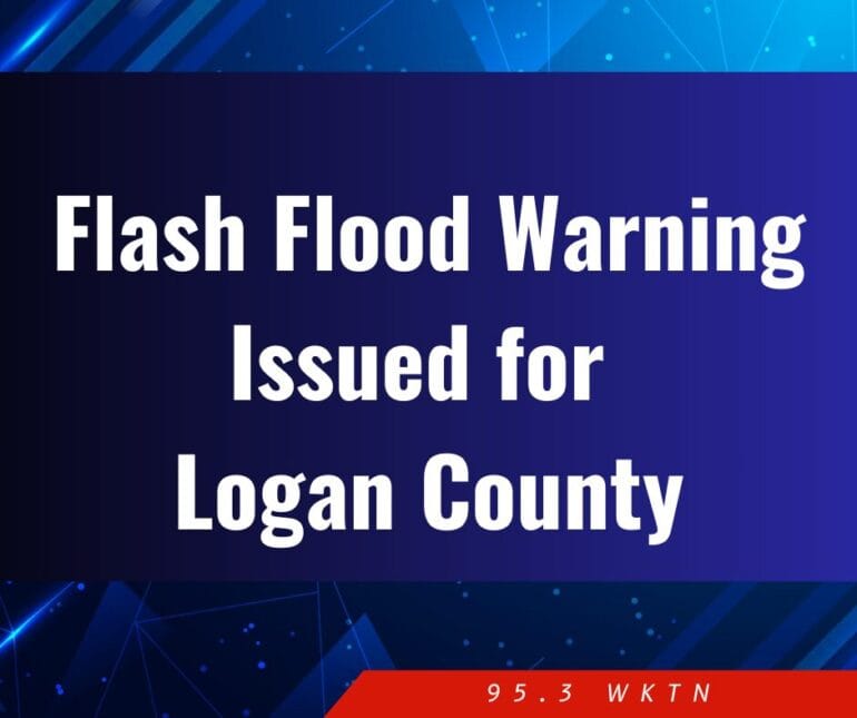 Flash Flood Warning Issued for Logan County - 95.3 WKTN - Your Region ...