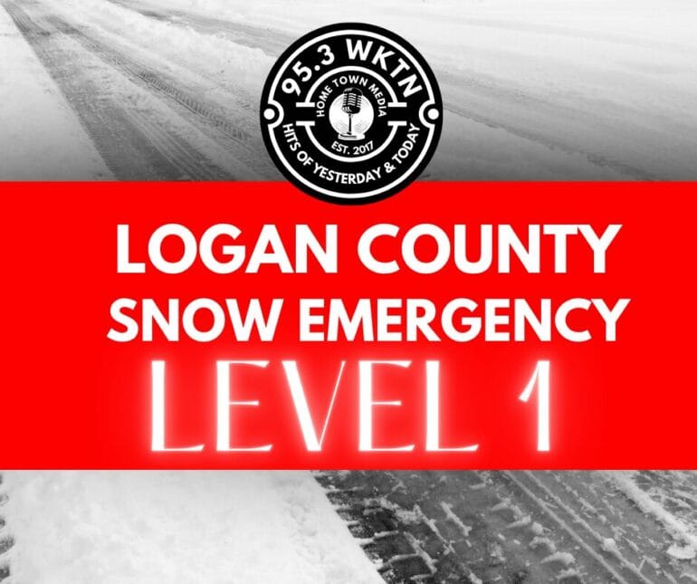 Logan County Under Level 1 Snow Emergency - 95.3 WKTN - Your Region ...
