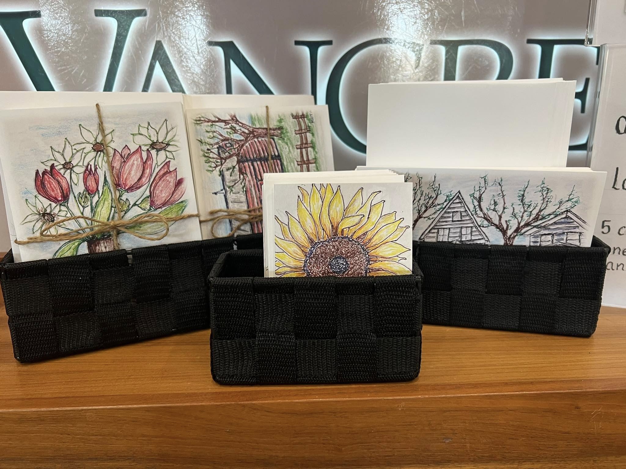 Vancrest of Ada Resident Selling Hand-Drawn Greeting Cards - 95.3 WKTN ...