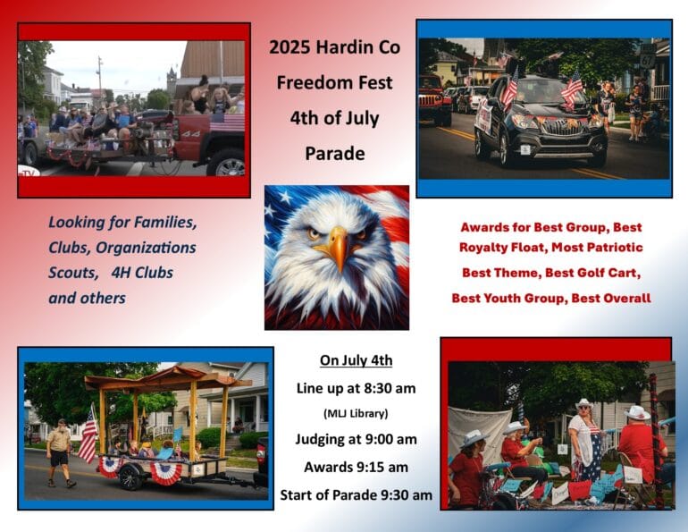 Hardin County Freedom Fest Parade Set for July 4 in Kenton - 95.3 WKTN ...
