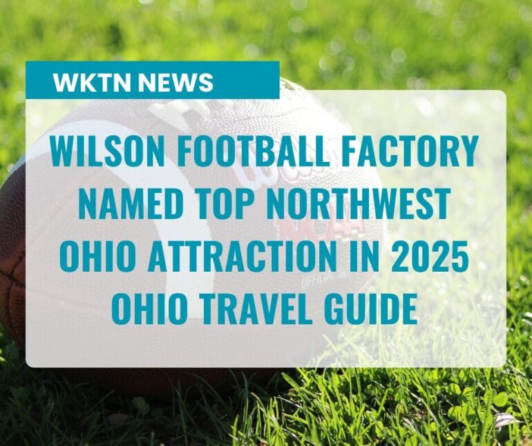 Wilson Football Factory Named Top Northwest Ohio Attraction in 2025 ...
