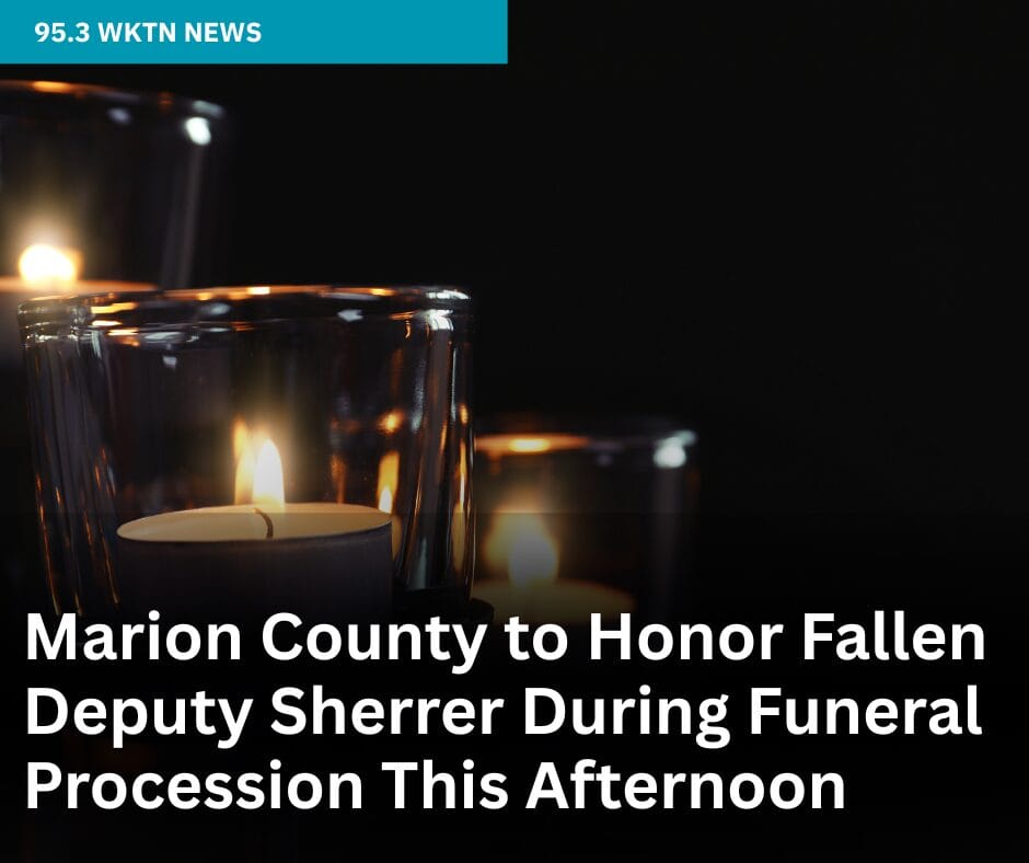 Marion County to Honor Fallen Deputy Sherrer During Funeral Procession ...