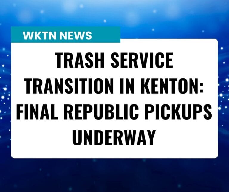 Last Day for Republic Trash Pickup in Kenton—Rumpke Takes the Reins ...