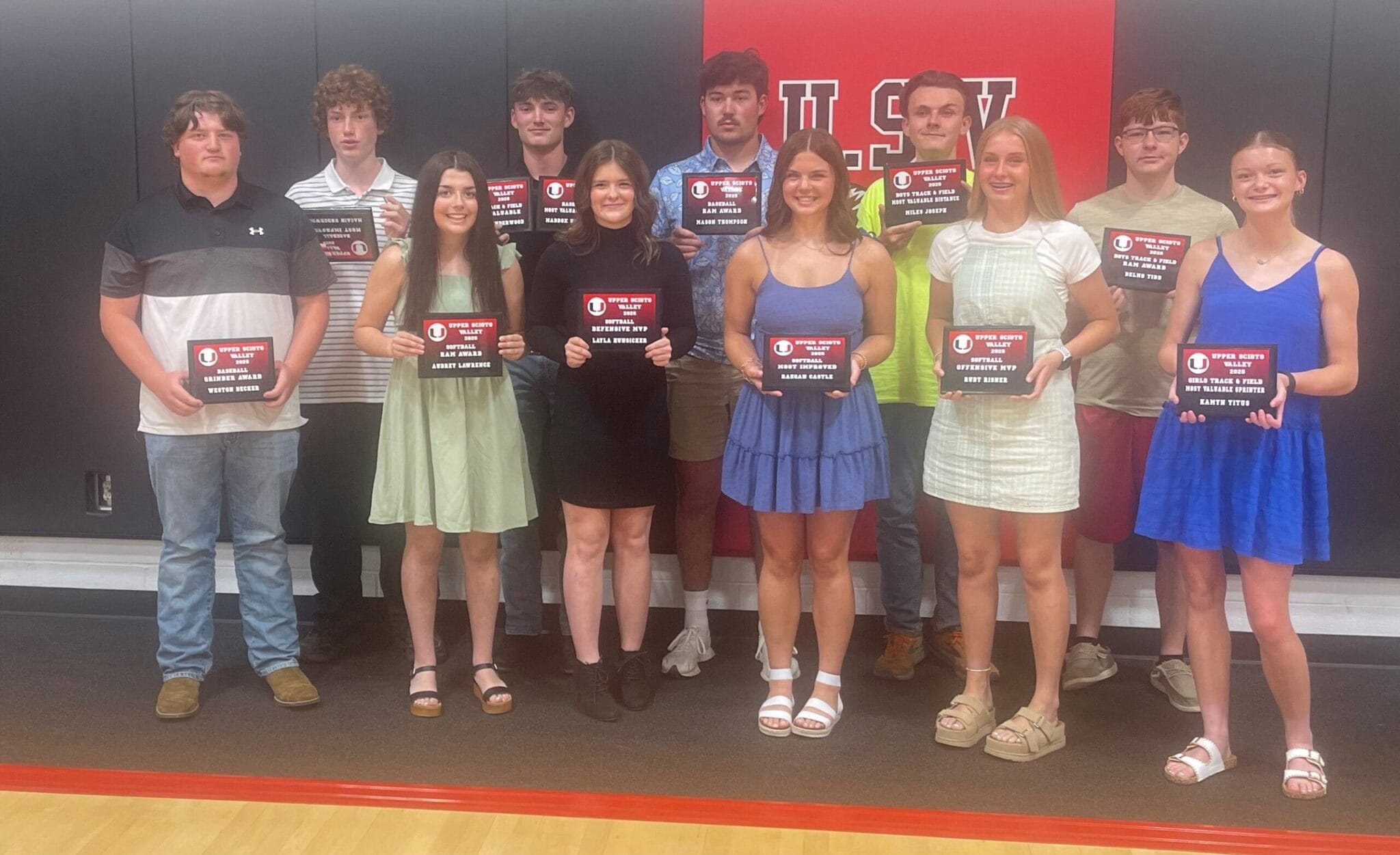 Upper Scioto Valley Celebrates Spring Sports Award Winners - 95.3 WKTN ...