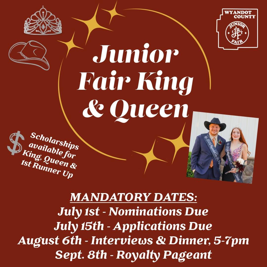 Wyandot County Junior Fair Royalty Contest Now Accepting Nominations ...