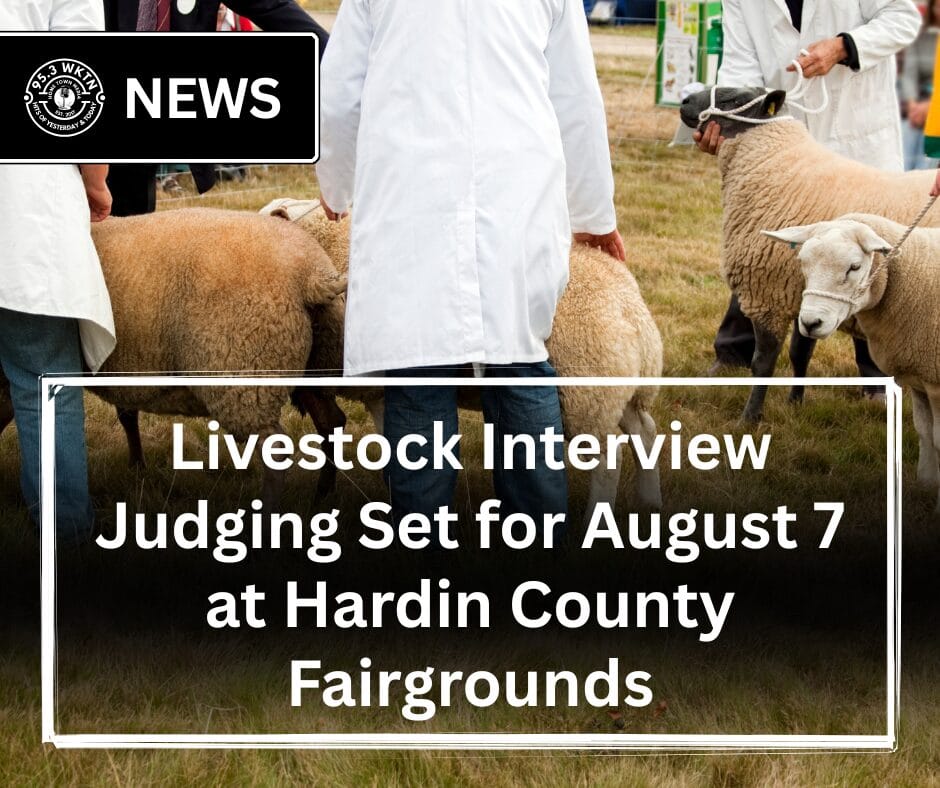 Livestock Interview Judging Set for August 7 at Hardin County ...