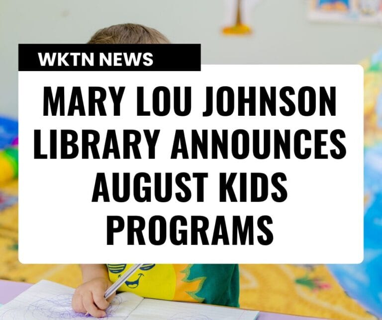 Mary Lou Johnson Library Announces August Kids Programs - 95.3 WKTN ...