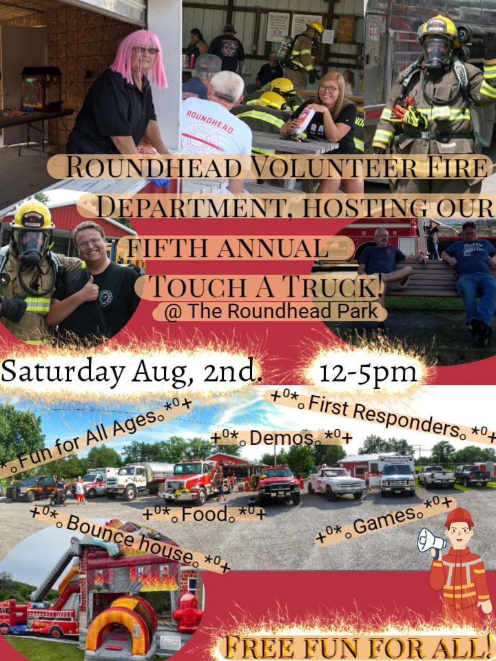 Roundhead Fire Department to Host 5th Annual 'Touch a Truck' Event - 95 ...