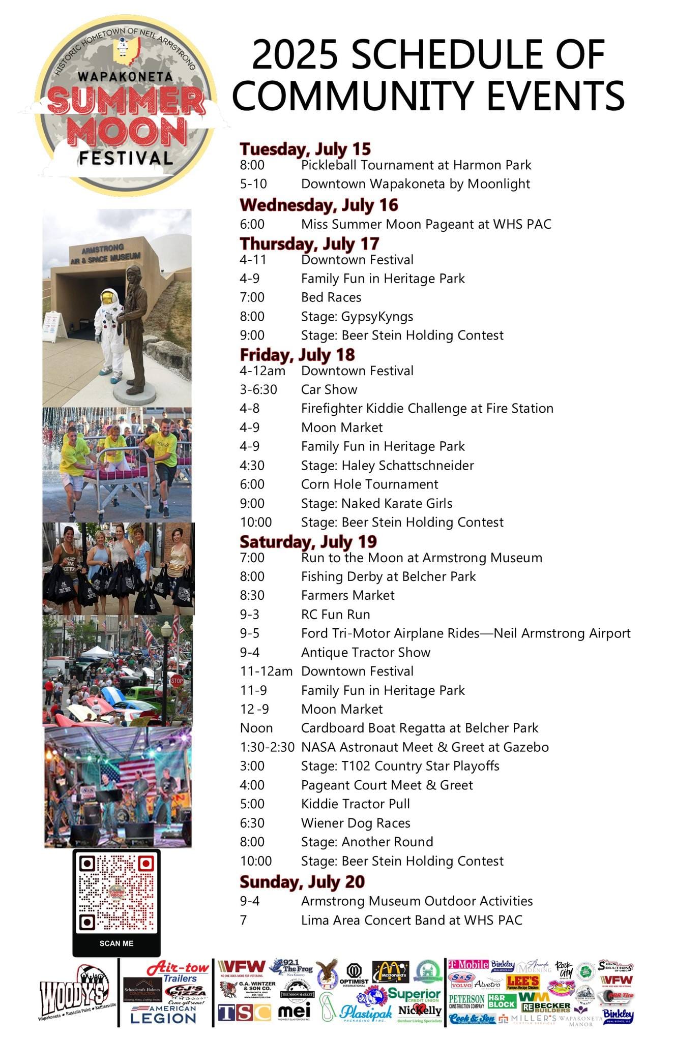 Countdown Begins: Wapakoneta Summer Moon Festival Kicks Off Next Week ...