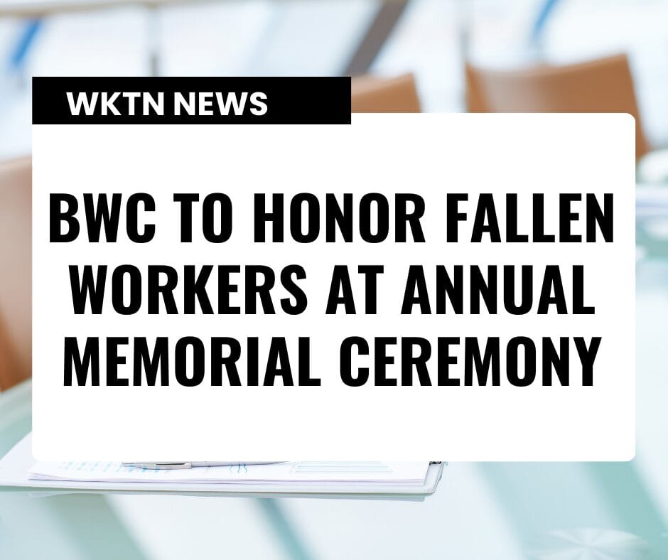 Ohio BWC to Honor Fallen Workers at Annual Memorial Ceremony - 95.3 ...