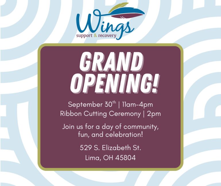 Wings-Support and Recovery to Hold Grand Opening for Lima Location - 95 ...