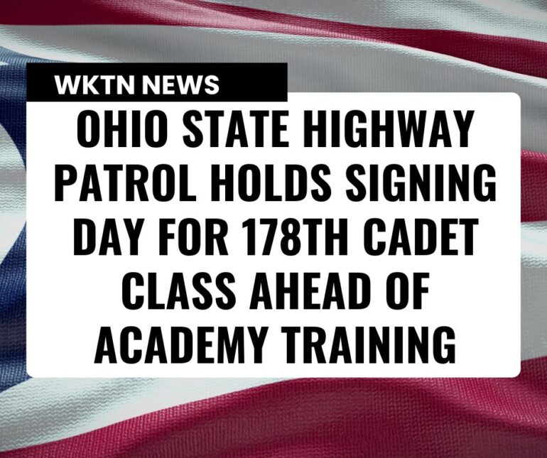 Ohio State Highway Patrol Holds Signing Day for 178th Cadet Class Ahead ...