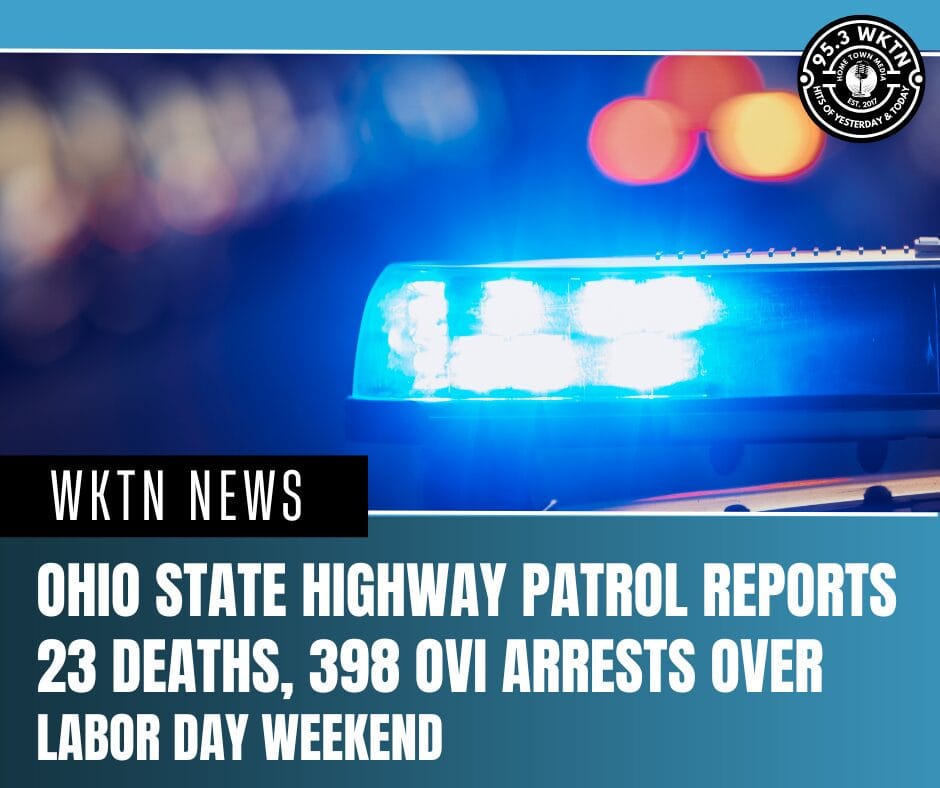 Ohio State Highway Patrol Reports 23 Deaths, 398 OVI Arrests Over Labor ...