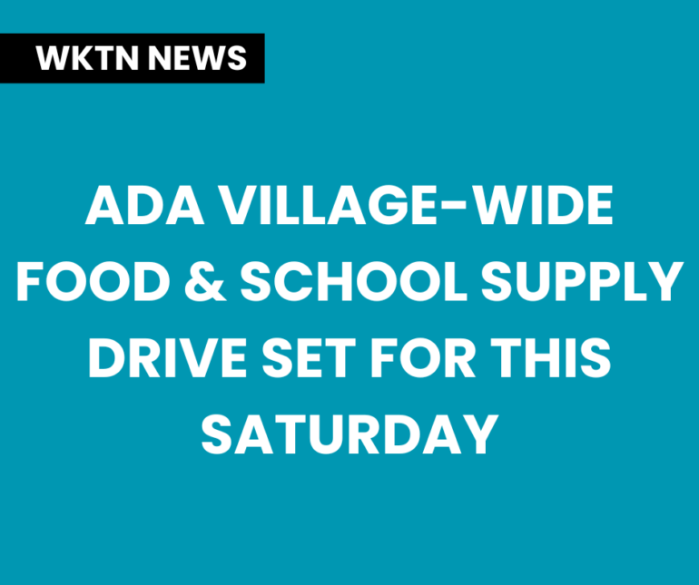 Ada Village-Wide Food & School Supply Drive Set for This Saturday - 95. ...