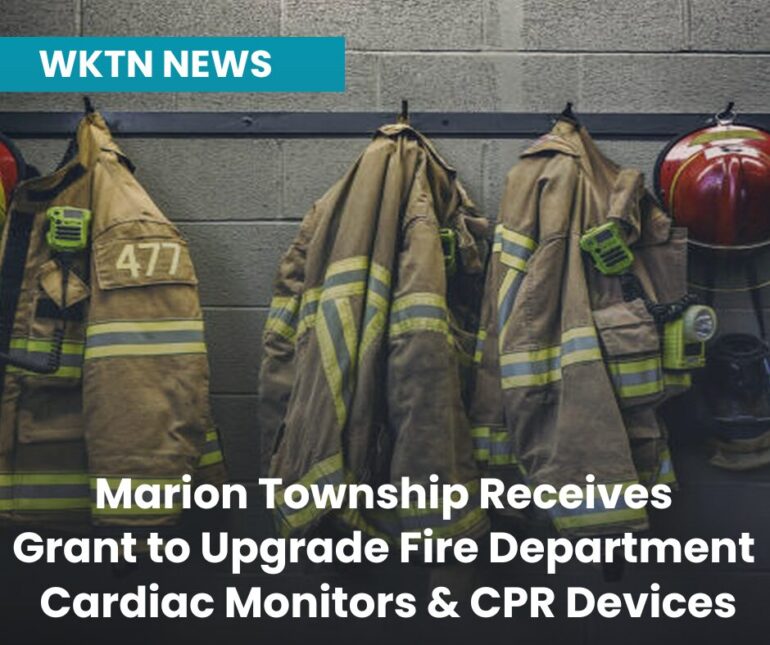Marion Township Receives Grant to Upgrade Fire Department Cardiac ...