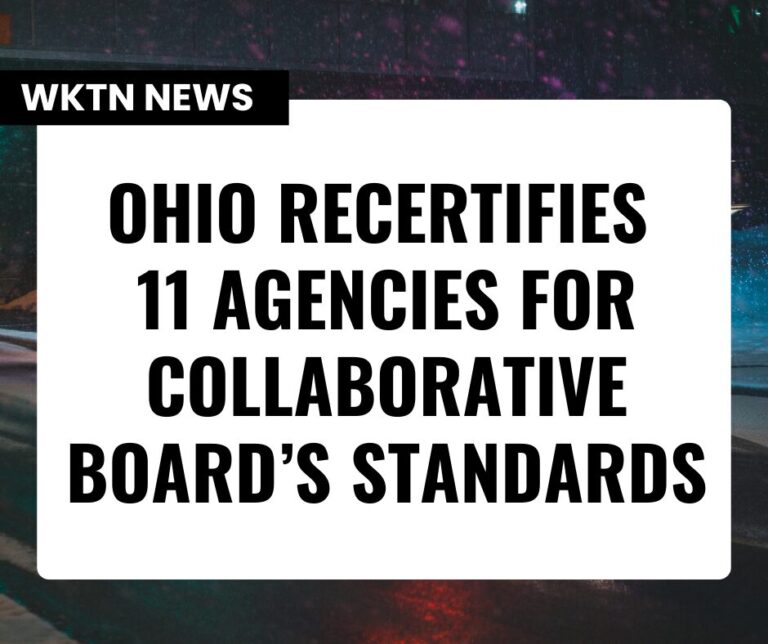 Ohio Recertifies 11 Agencies for Collaborative Board’s Standards - 95.3 ...