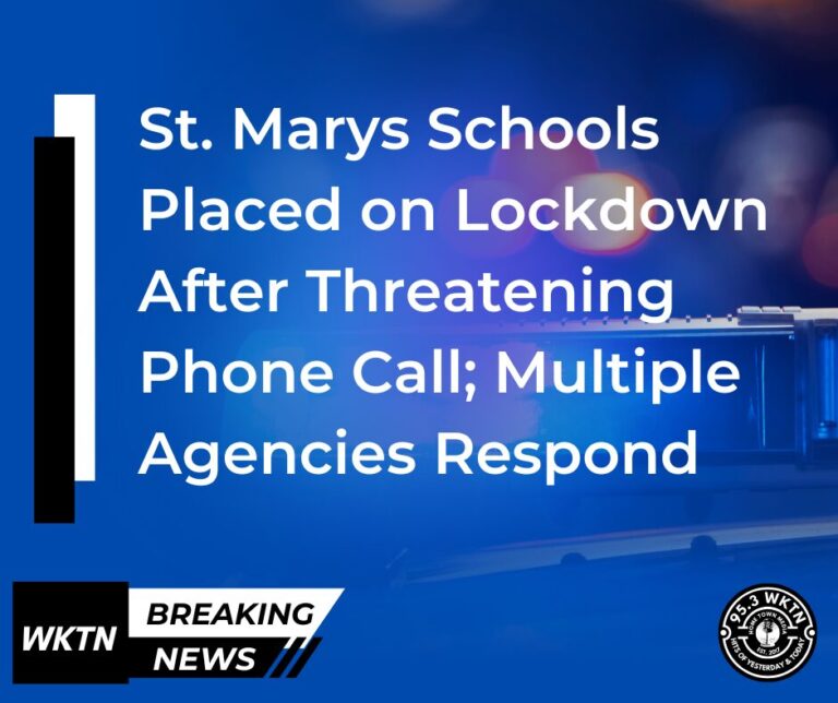 St. Marys Schools Placed on Lockdown After Threatening Phone Call ...