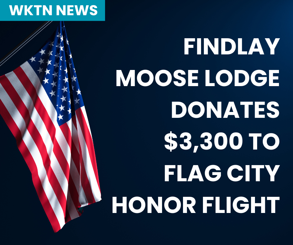 Findlay Moose Lodge Donates $3,300 to Flag City Honor Flight - 95.3 ...