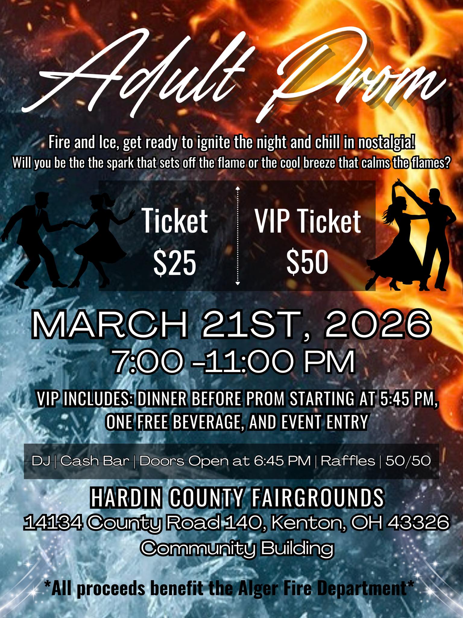 Alger Community Fire Association to Host “Fire and Ice” Adult Prom - 95 ...
