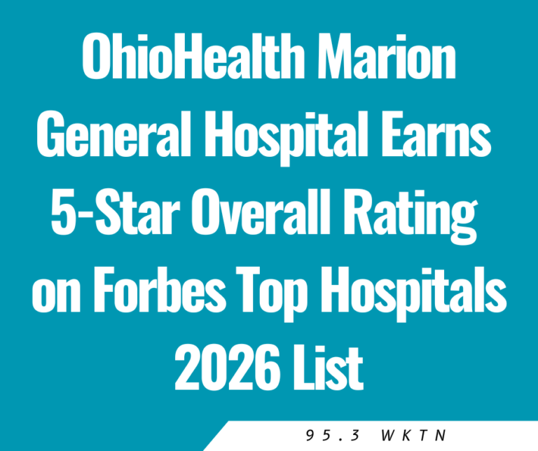 OhioHealth Marion General Hospital Earns 5-Star Overall Rating on ...