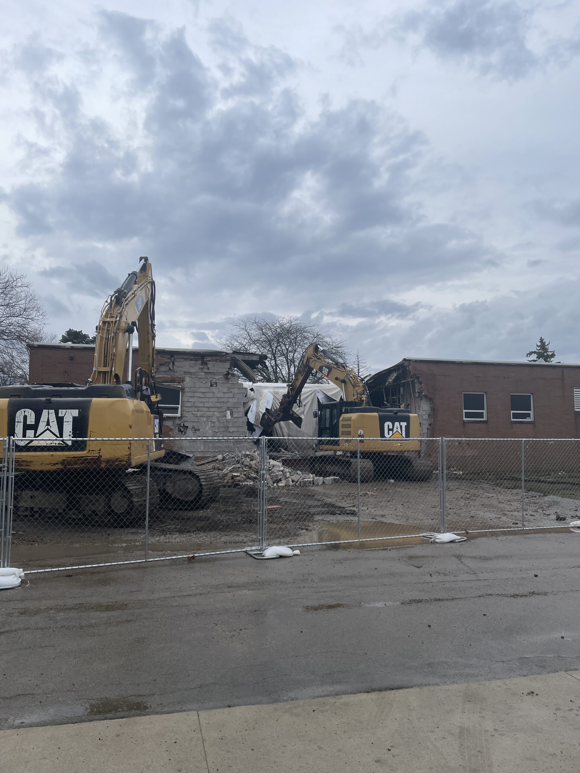 Demolition Begins at Former Kenton High School - 95.3 WKTN - Your ...